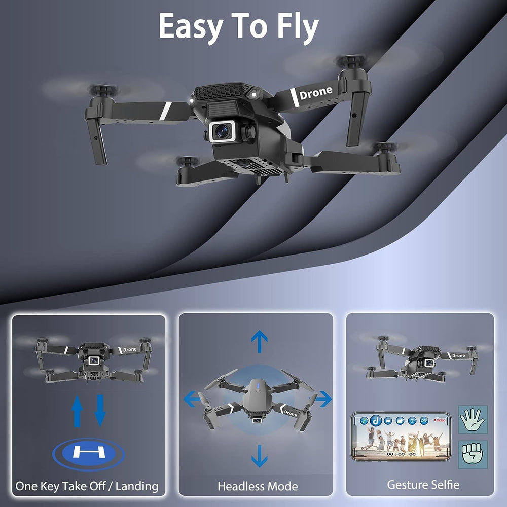 Black Falcon 4K Drone Pro Extreme Upgrade – Drone-Clone Xperts, Inc